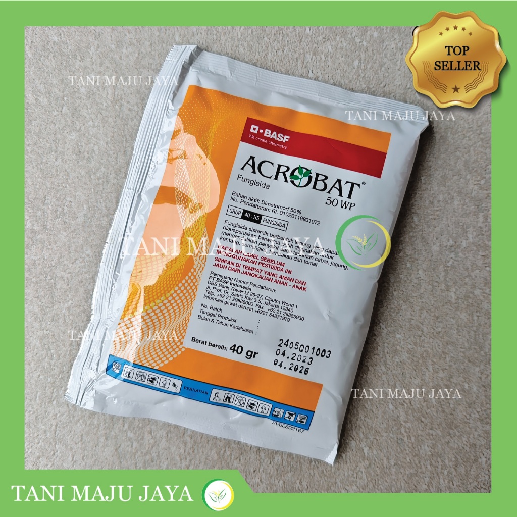 Jual Fungisida Acrobat 50WP 40 gram Perlakuan Benih Anti Bulai Jagung | Shopee Indonesia
