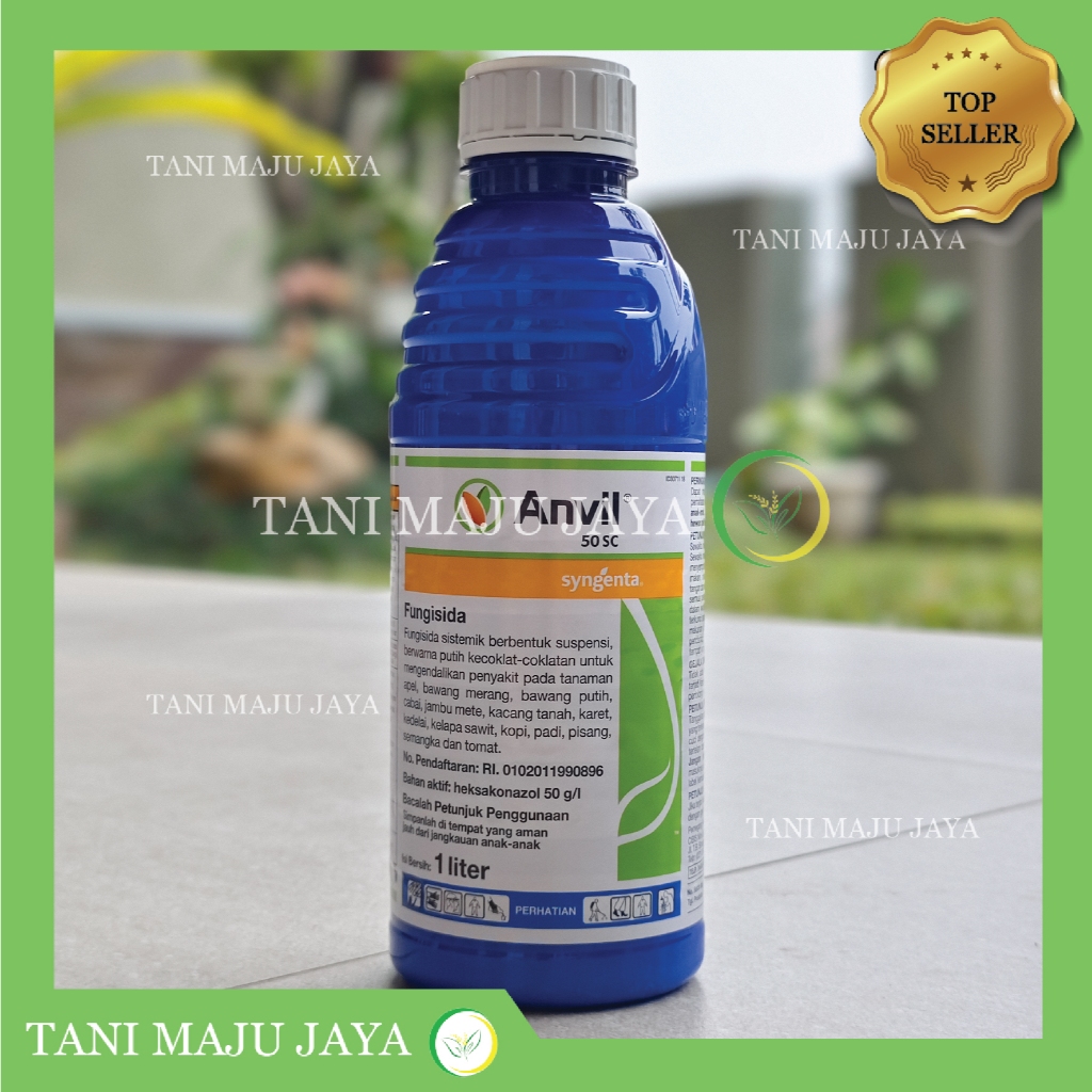 Jual Fungisida Anvil 50SC 1 Liter ASLI ORIGINAL 100% SYNGENTA Obat ...