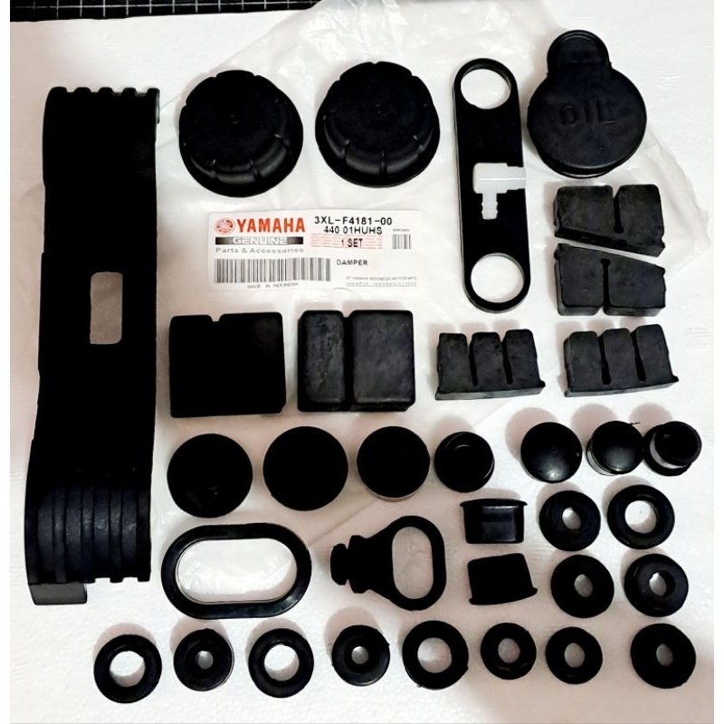 Jual Karet Bodi Set Komplit Karet Damper Yamaha RXZ RZR RXZ Mile ...