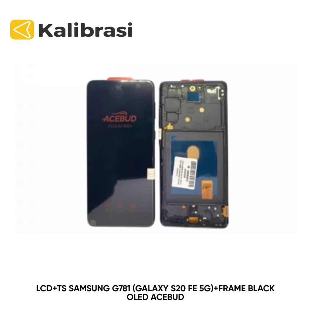 Jual LCD TOUCHSCREN KOMPATIBLE SAM S20 FE 5G OLED BLACKK | Shopee Indonesia