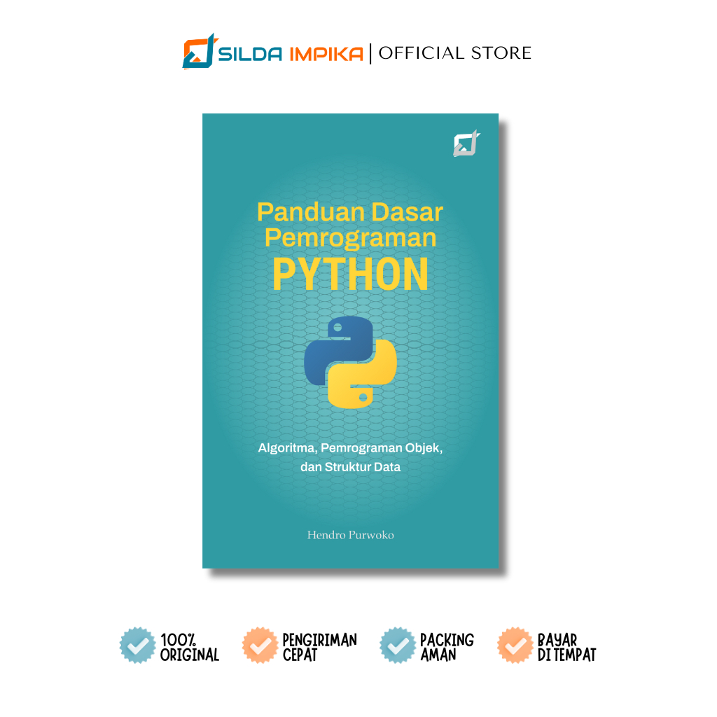 Jual Panduan Dasar Pemrograman Python Algoritma Pemrograman Objek