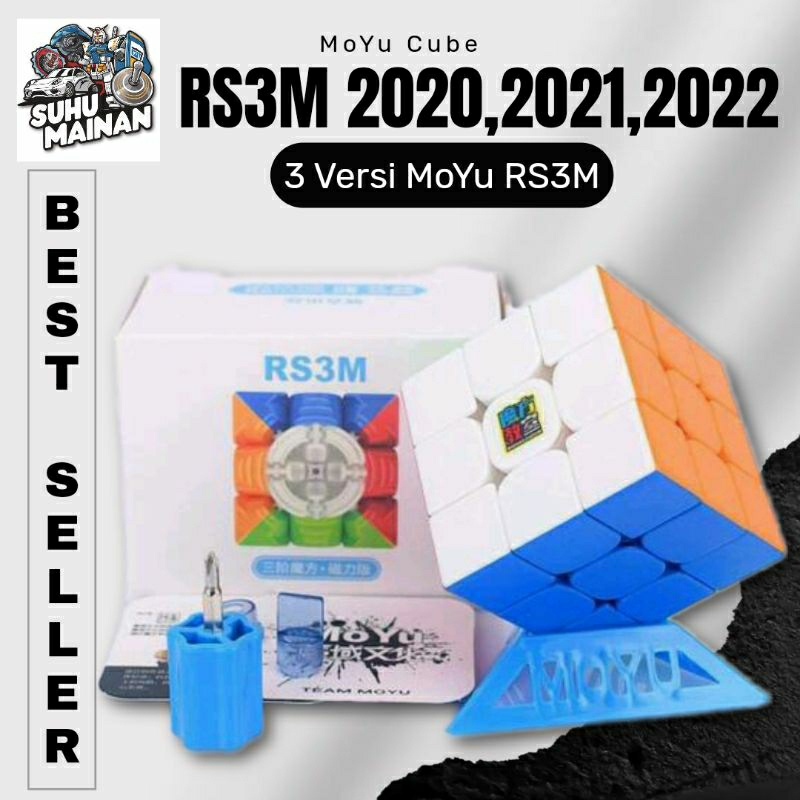 Jual Rubik MoYu RS3M 2020 2021 2022 MAGNETIC Asah Otak | Shopee Indonesia