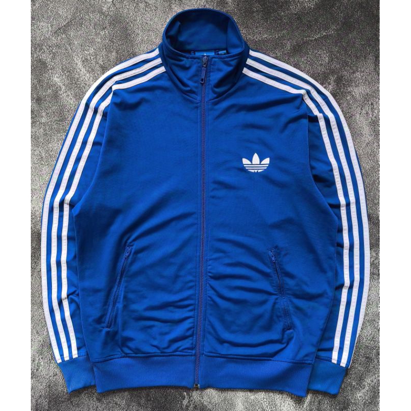 Jual Tracktop Adidas Firebrid (Blue) | Shopee Indonesia