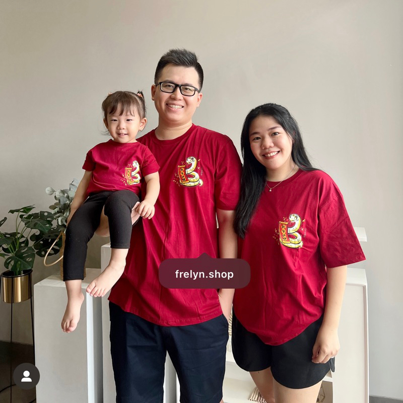 Jual FRELYN SHOP - RED CHINESE NEW YEAR 2025 | BAJU KAOS TSHIRT TUMBR ...