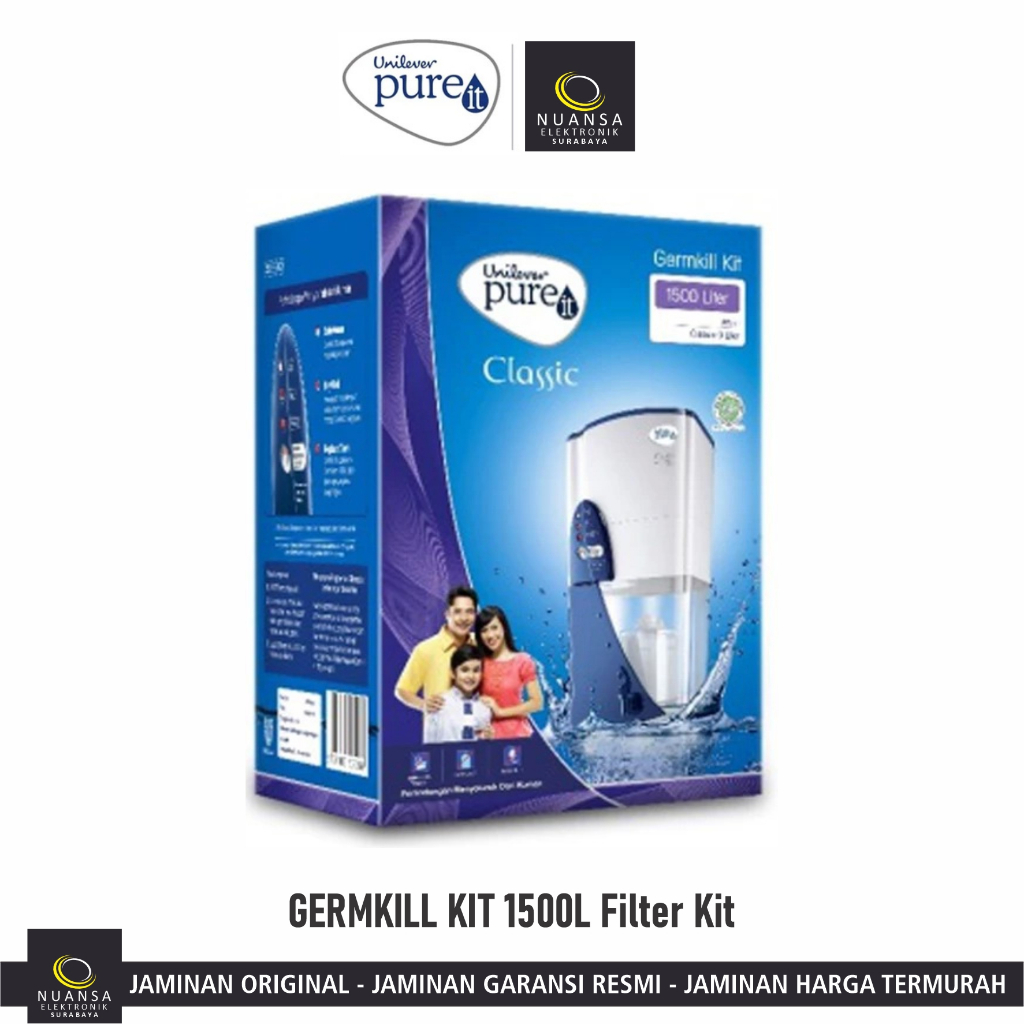 Jual UNILEVER Pureit Classic GKK 1500L Filter Pure It Germkill Kit Germ ...