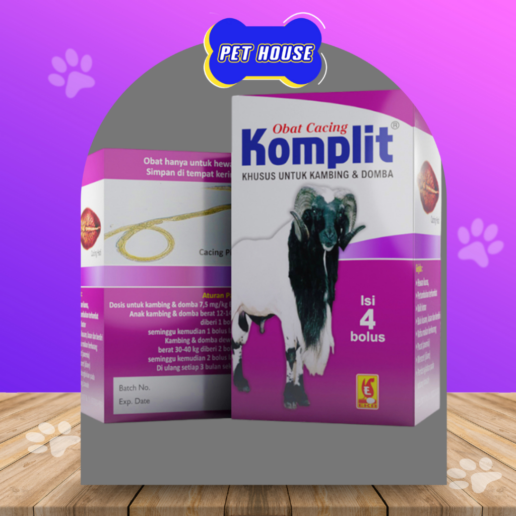 Jual OBAT CACING KOMPLIT kambing domba EKA FARMA - Obat cacingan pada ...
