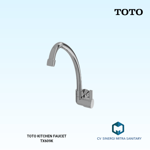 Jual TOTO TX609K Wall Type Kitchen Faucet with Swivel Spout / Keran Dapur | Shopee Indonesia