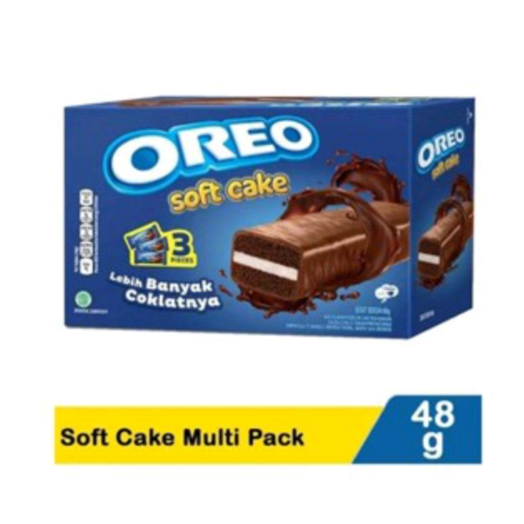 Jual [Beli 3 grtis 2]Oreo Soft Cake Multipack Isi 3 48gr | Shopee Indonesia