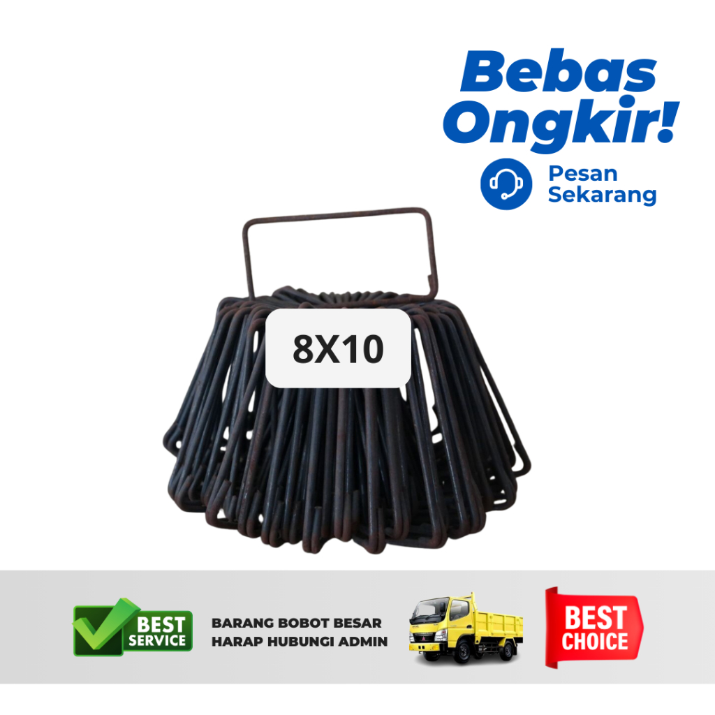 Jual RING BESI 8X10 BESAR BIJIAN (BIRU) | SUPER BANGUNAN | Shopee Indonesia