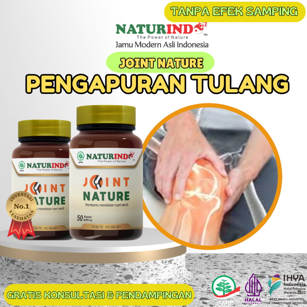 Jual Joint Nature Obat Pengapuran Kaki Lutut Bengkak Sakit Nyeri Sendi ...