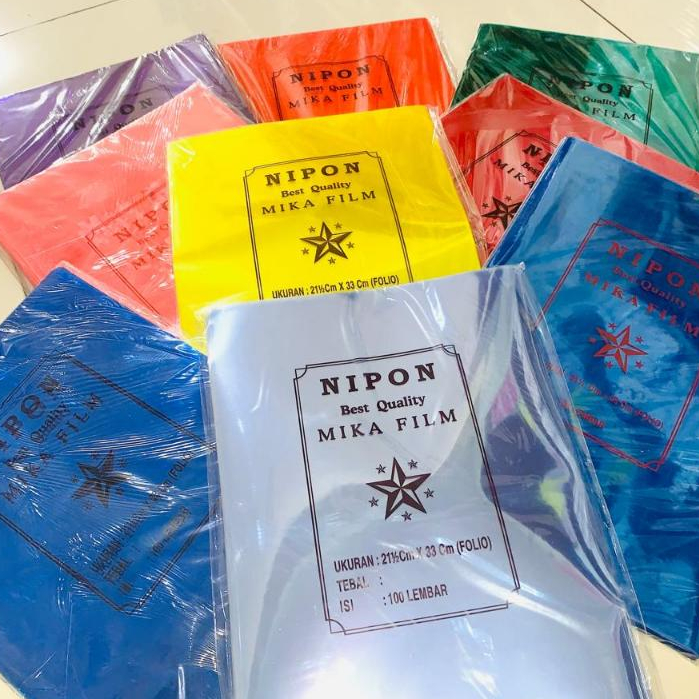 Jual Mika Jilid / Mika Bening/ Mika jilid tipis Folio ( 100 Lembar ...