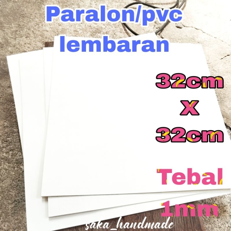 Jual PIPA PARALON/PVC LEMBARAN (32cm X 32cm) TEBAL 1mm | Shopee Indonesia