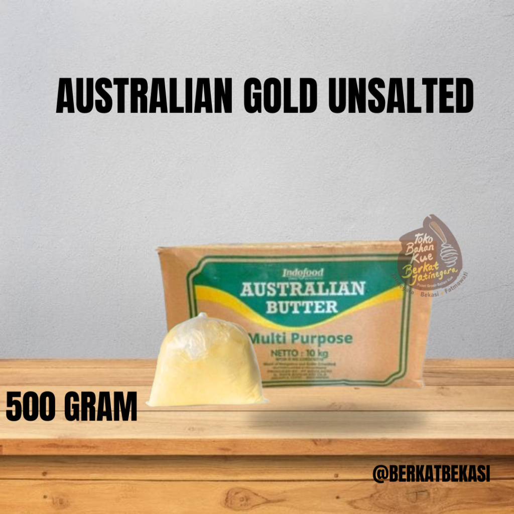 Jual AUSTRALIAN BUTTER UNSALTED 500 GR | Shopee Indonesia