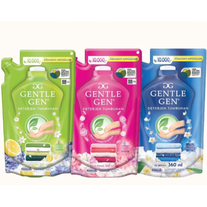 Jual NF-Gentle Gen Deterjen Cair Kemasan Refil 360ml | Shopee Indonesia