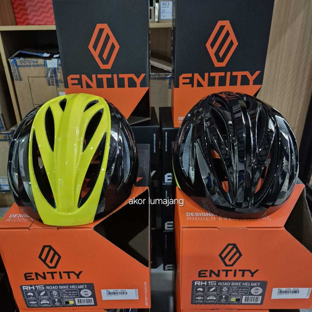 Jual helmet entity RH15 helm sepeda balap roadbike unisex 17 airflow ...