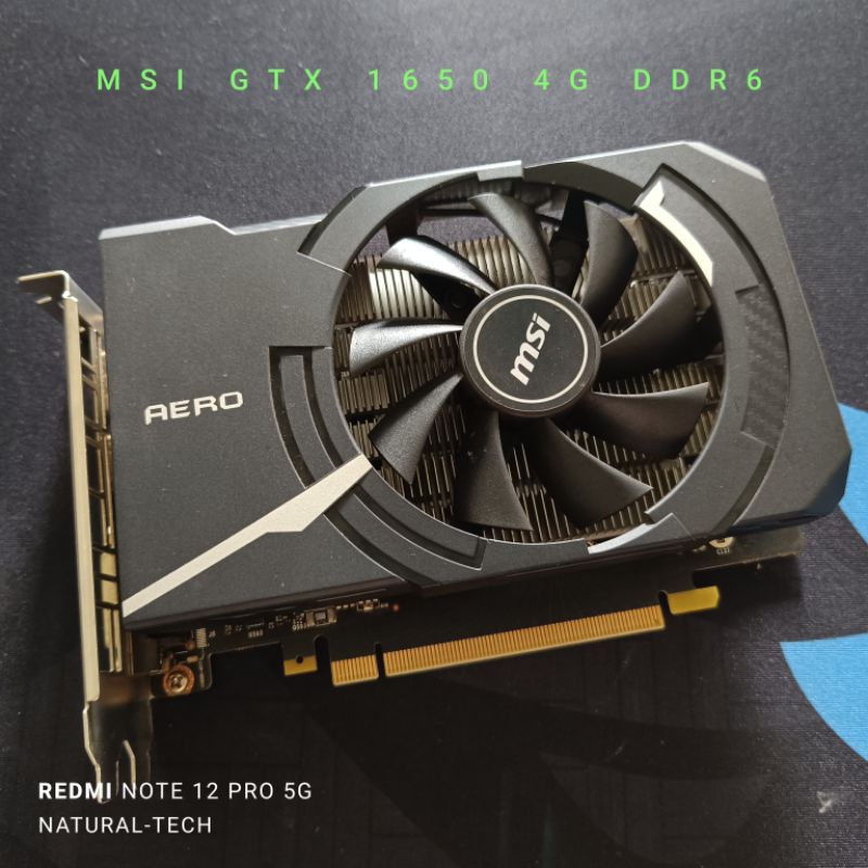 Jual VGA MSI GTX 1650 4GB DDR6 | Shopee Indonesia