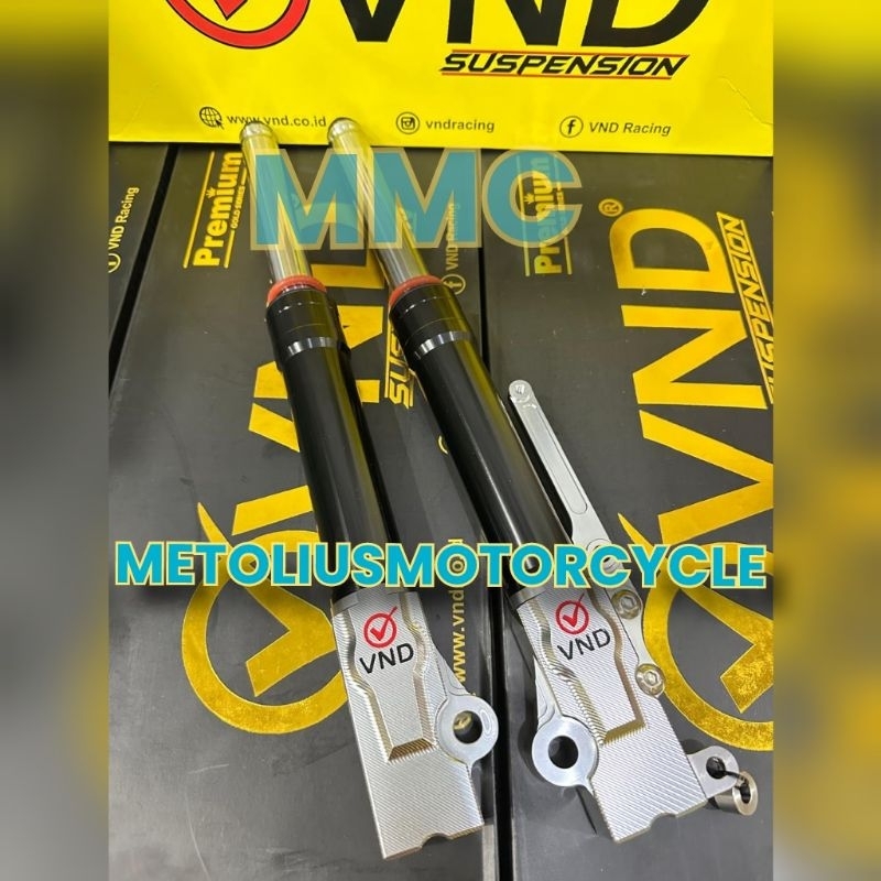Jual suspension vnd ak222 vario125 shock depan vnd ak 222 beat scoopy ...