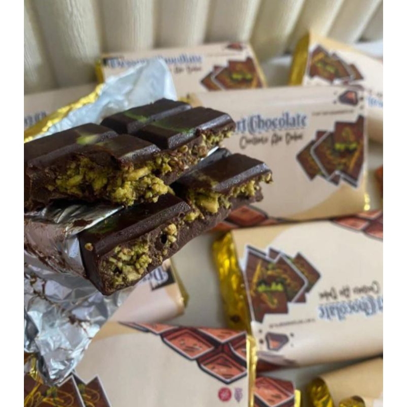 Jual Coklat Viral Coklat Dbai 80gr Coklat Premium, Ready Stock Delivery ...