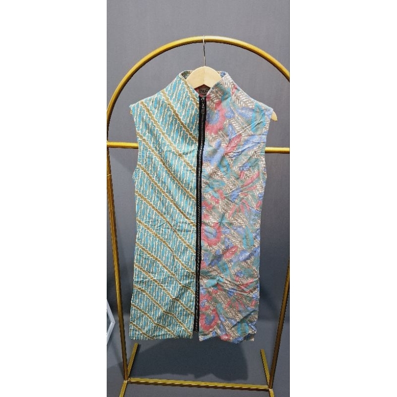 Jual pangestu batik outer batik blouse batik preloved new kualitas ...