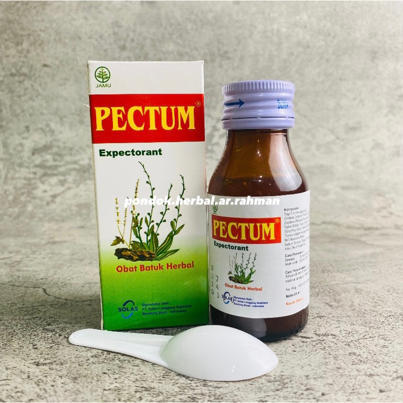 Jual PECTUM EXPECTORANT SYRUP (Untuk meredakan batuk ) | Shopee Indonesia