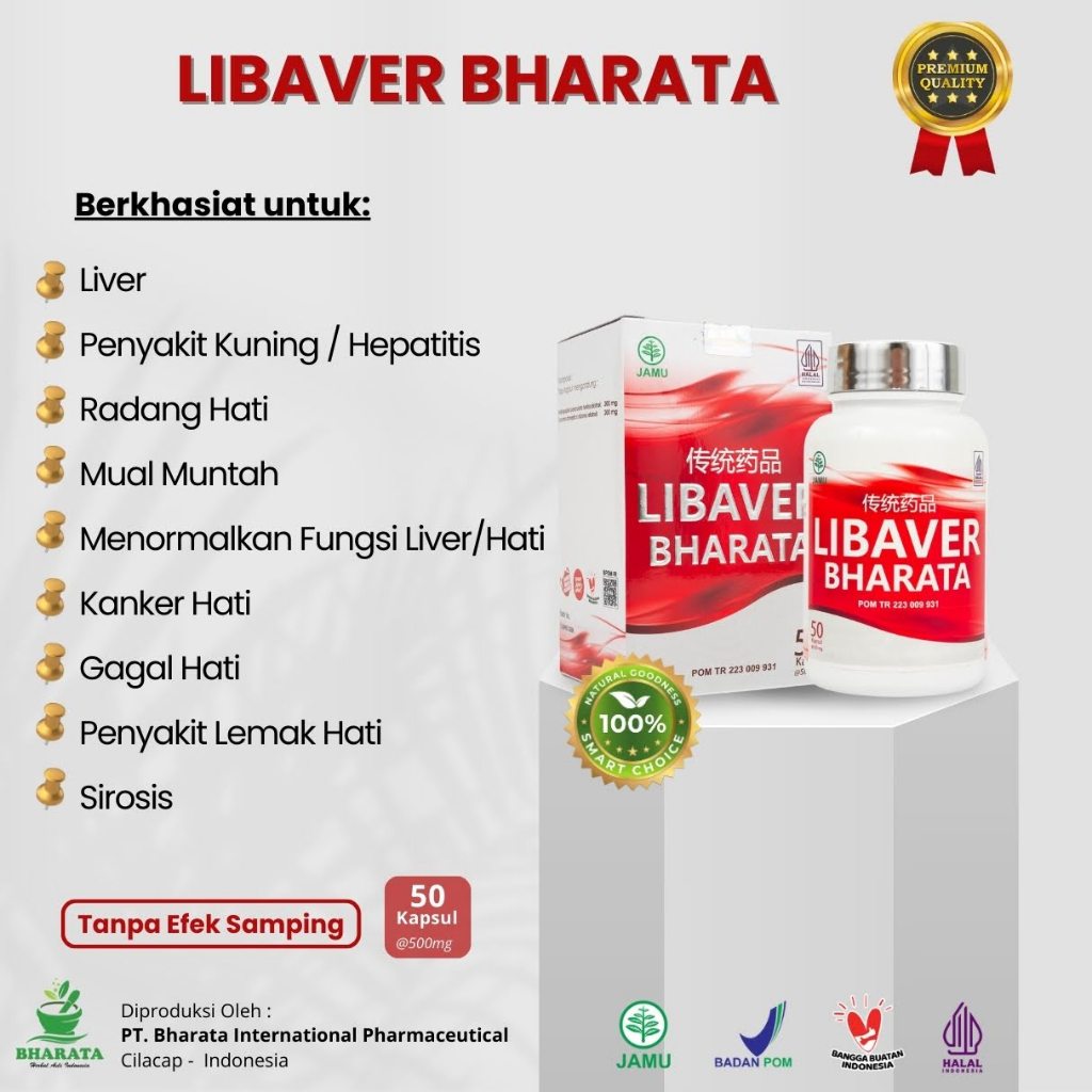 Jual Libaver Bharata - Obat Liver - Hepatitis Paling Ampuh | Kemasan ...