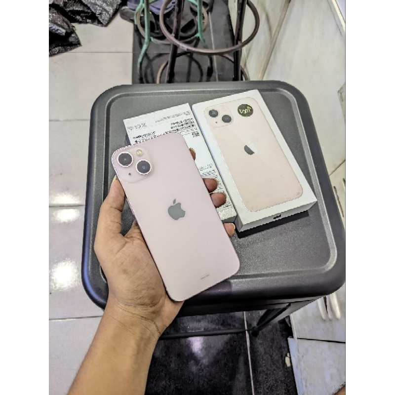 Jual iPhone 13 128gb iBox Garansi on warna pink fullset ori | Shopee ...