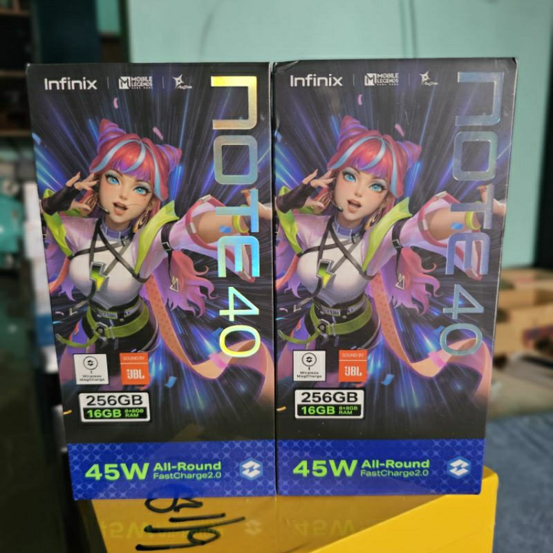 Jual infinix note 40 8/256 garansi resmi norepack | Shopee Indonesia