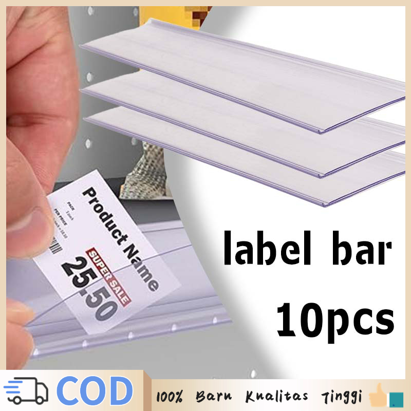 Jual Label Harga Rak Label Harga Rak Minimarket Price Rail Double Tape ...
