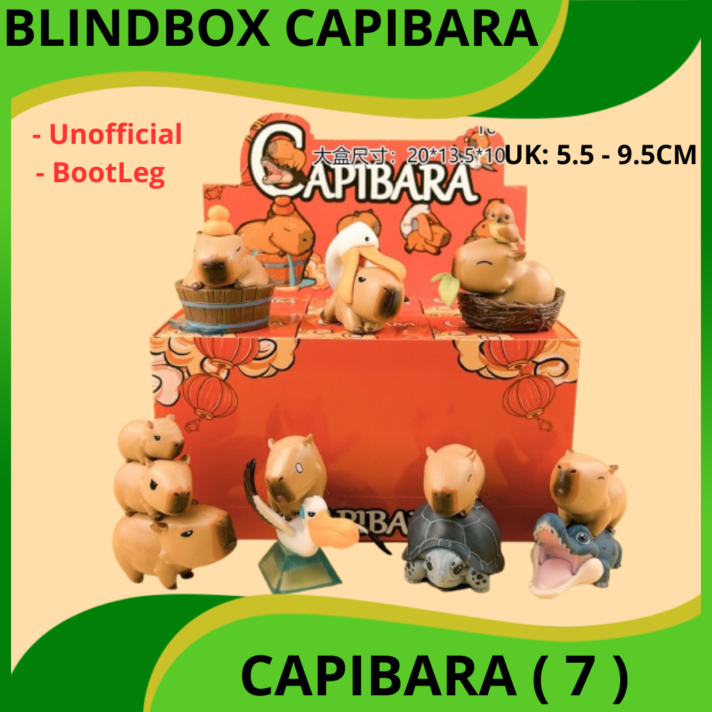 Jual BLIND BOX ANIMEE CAPIBARA CHARACTER ACTION FIGURE ANIME CAPI BARA ...