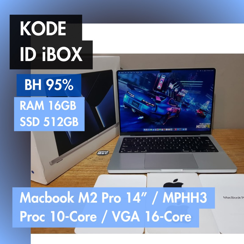 Jual Macbook Pro M2 13 14 16 256GB 512GB 1TB 2TB ram 8GB 16GB 32GB | Shopee Indonesia