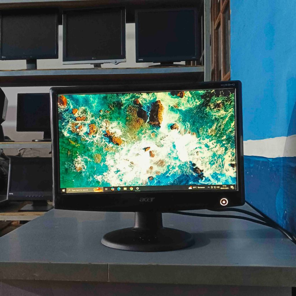 Jual Monitor Merk Acer Lcd 16 Wide Kondisi Normal | Shopee Indonesia
