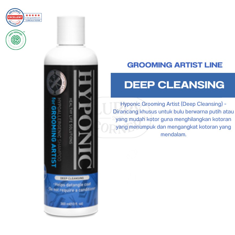 Jual Hyponic Grooming Artist Shampoo - Deep Cleansing | Shopee Indonesia