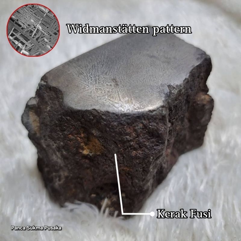 Jual Meteor Asli Natural Aletai Iron Meteorite 456 Gram Bahan Pamor ...