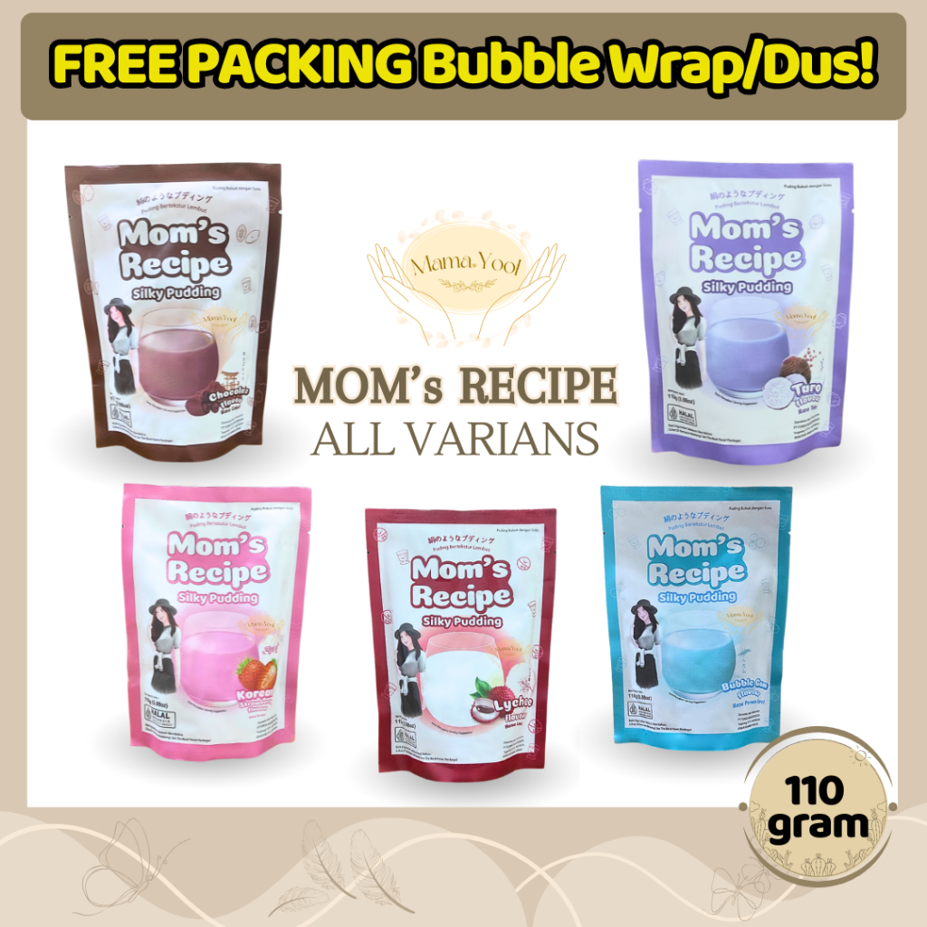 Jual Mom's Recipe Silky Pudding Pouch 110 gr / Puding Moms Recipe ...