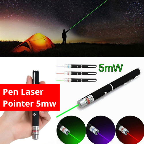 Jual Pen Laser Pointer 5mw Warna Merah Beam Laser Merah Pointer Pen ...