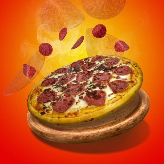 Jual D'Cheese Pizza Mozzarella Beef Pepperoni Crazy Cheese Triple Meat ...