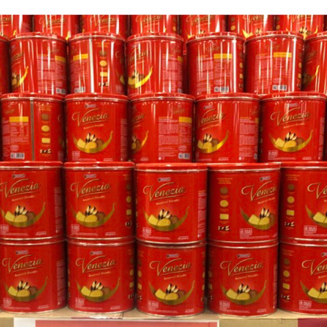 Jual ARNOTT’S VENEZIA BISCUIT ASSORTED KALENG 250gr 6 kaleng | Shopee ...