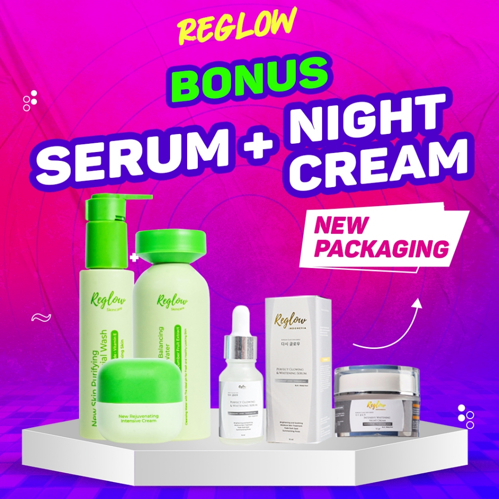 Jual Reglow Glowing Skin Treatment Skincare Original Paket Lengkap By ...