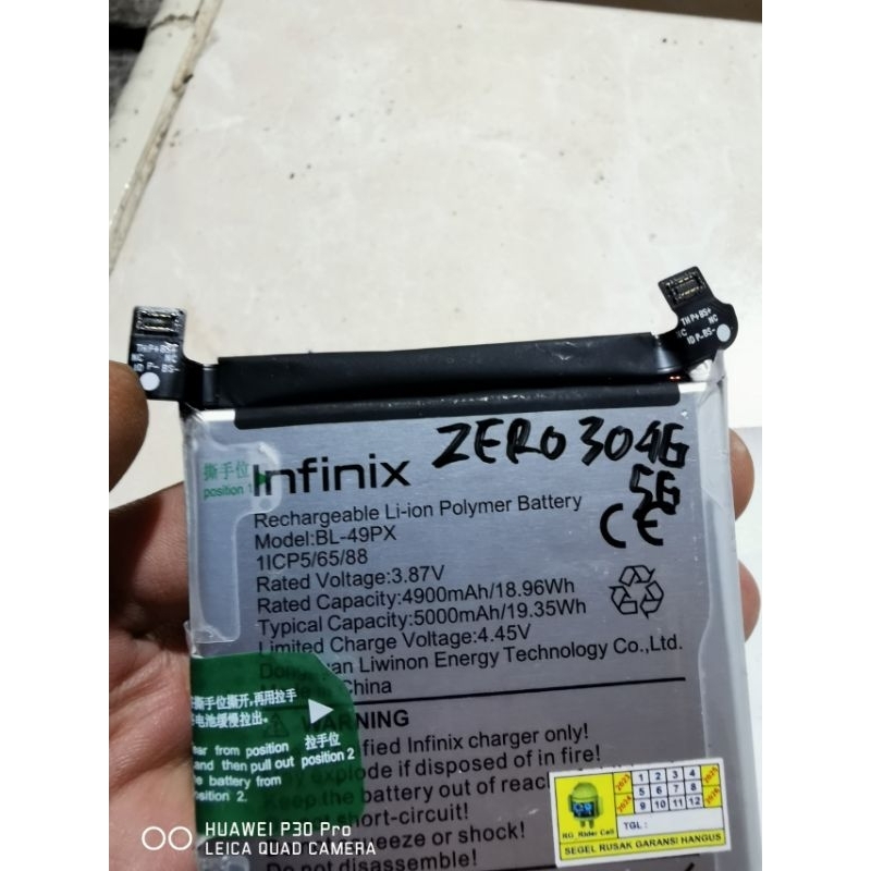 Jual batre infinix BL-49PX Bl49PX zero 30 4G 5G GT 10 pro note 30 pro ...