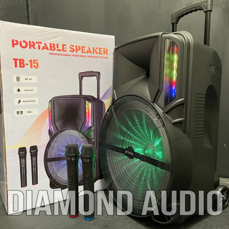 Jual Speaker Portable Targa 15 Usb Bluetooth Meeting Wireless Original ...