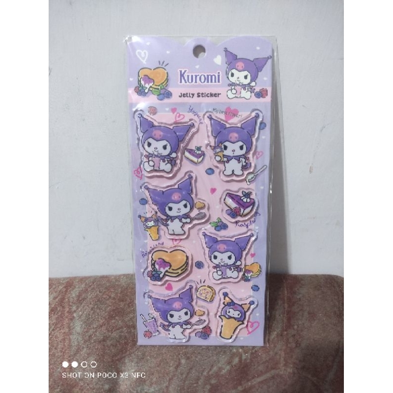 Jual Kuromi jelly embossed stickers | Shopee Indonesia