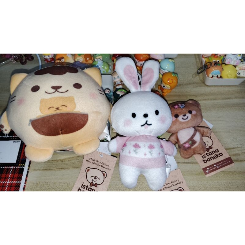 Jual Boneka ori Istana Boneka (Harga 2 pcs Boneka bulat dan bunny saja ...