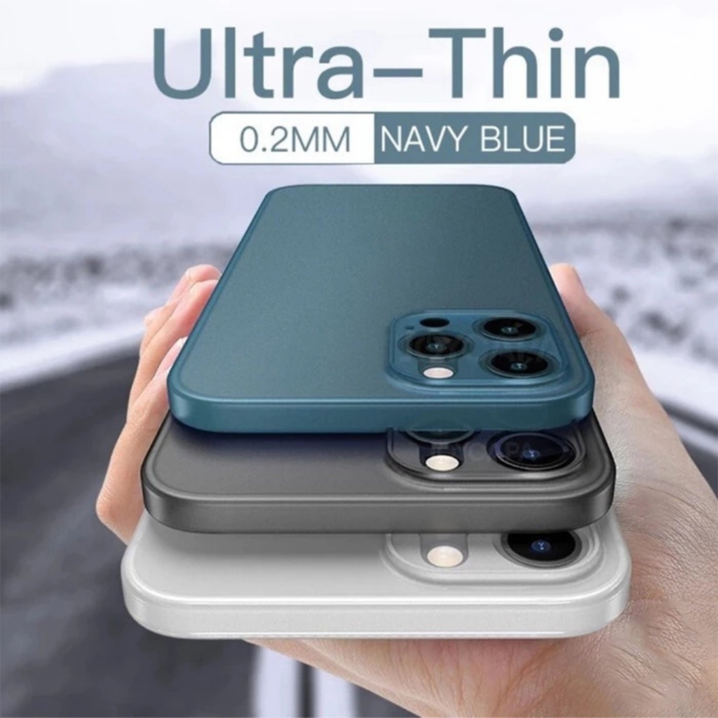 Jual Ultra Thin Case for Iphone X 11 12 13 14 PRO MAX MINI Casing ...
