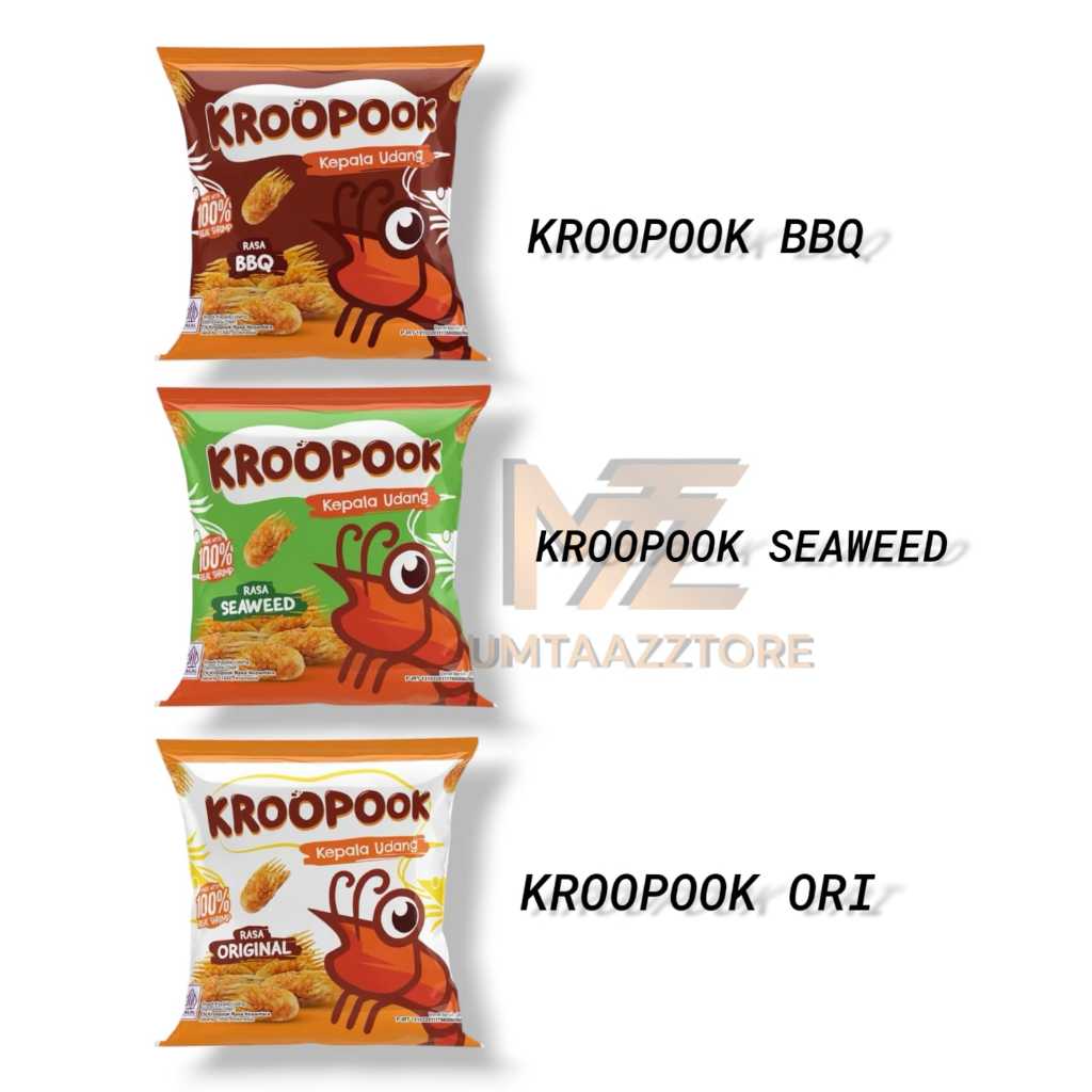 Jual - MTZ - KROOPOOK Kepala Udang 35gr | Shopee Indonesia