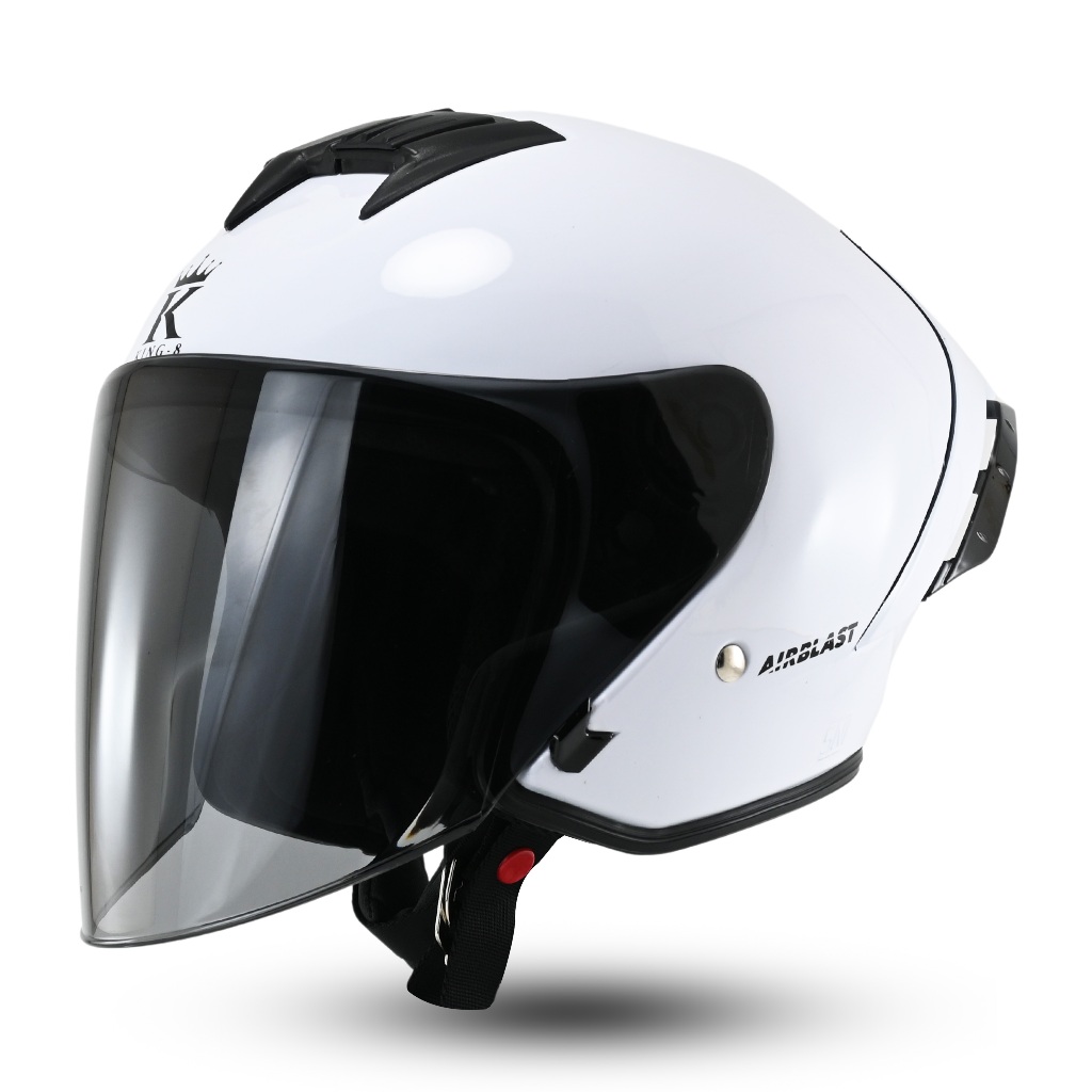 Jual Helm Pria Terbaru Half Face Kekinian Cowok Airblast Proton Armor ...