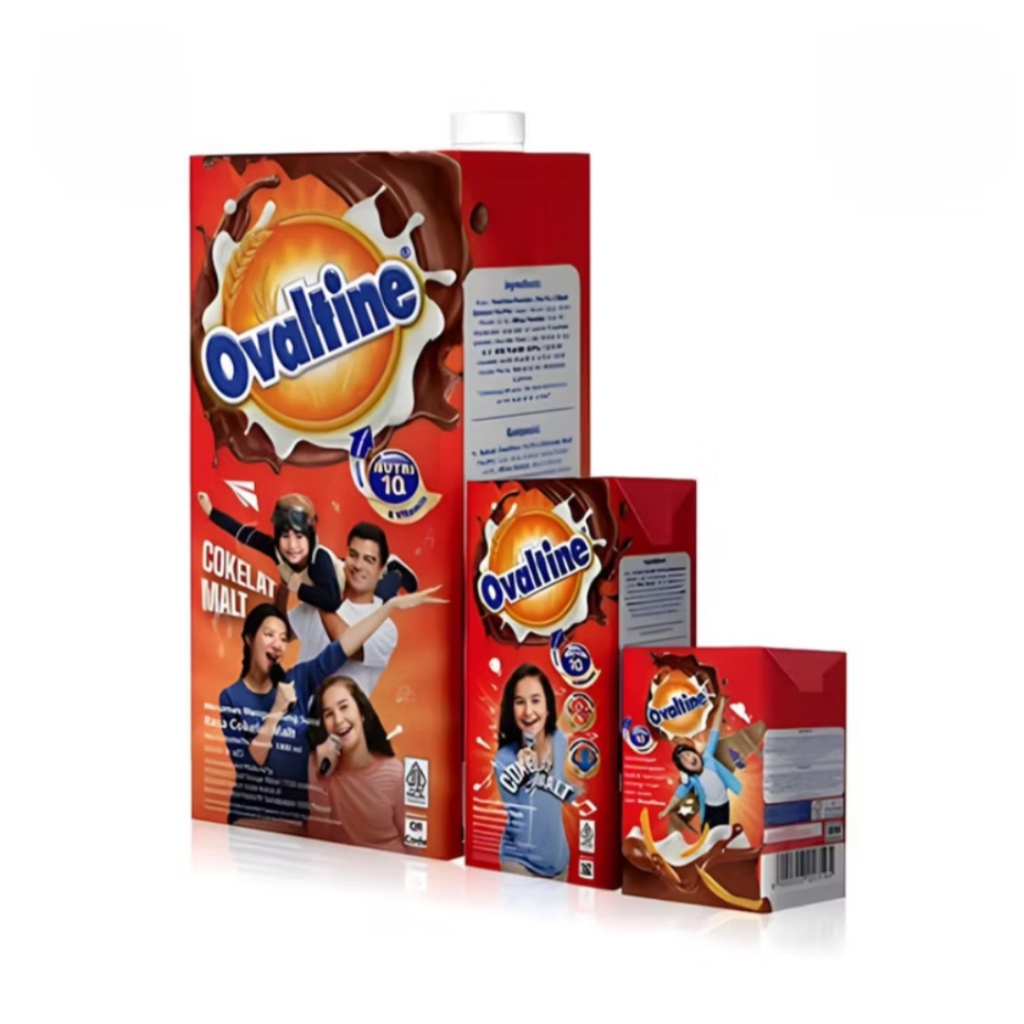 Jual Ovaltine Uht Milk Choco Malt | 1000ml | 200ml | 125ml | Shopee Indonesia