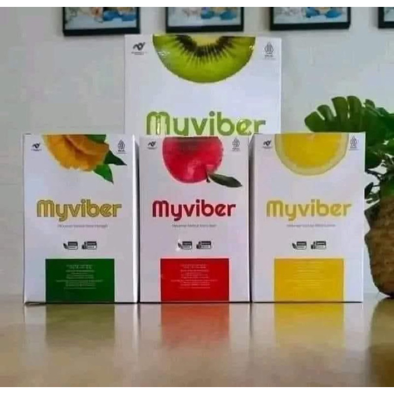 Jual My Viber 1 BOX isi 20/18 SEGEL ORIGINAL, untuk Diet dan Detox Suplemen/Minuman Serat ...