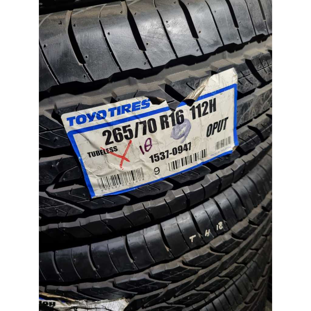 Jual Ban Mobil Toyo Tires Open Country U/T 265/70-16 | Shopee Indonesia