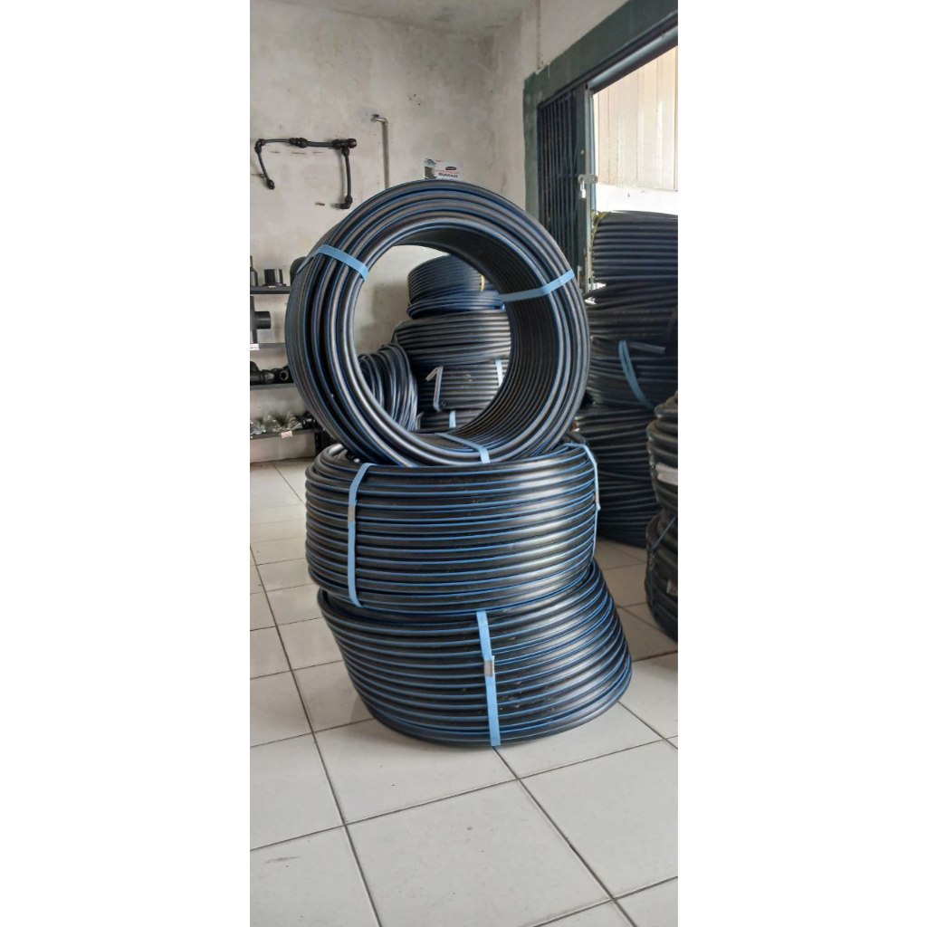 Jual SELANG air PIPA HDPE 20mm (½ inch) pipa pdam pam perairan kabel ...