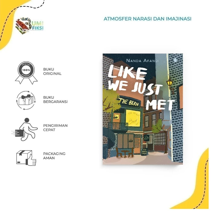 Jual Buku Novel - Like We Just Met - Nanda Afandi - Bukune - Bumifiksi | Shopee Indonesia